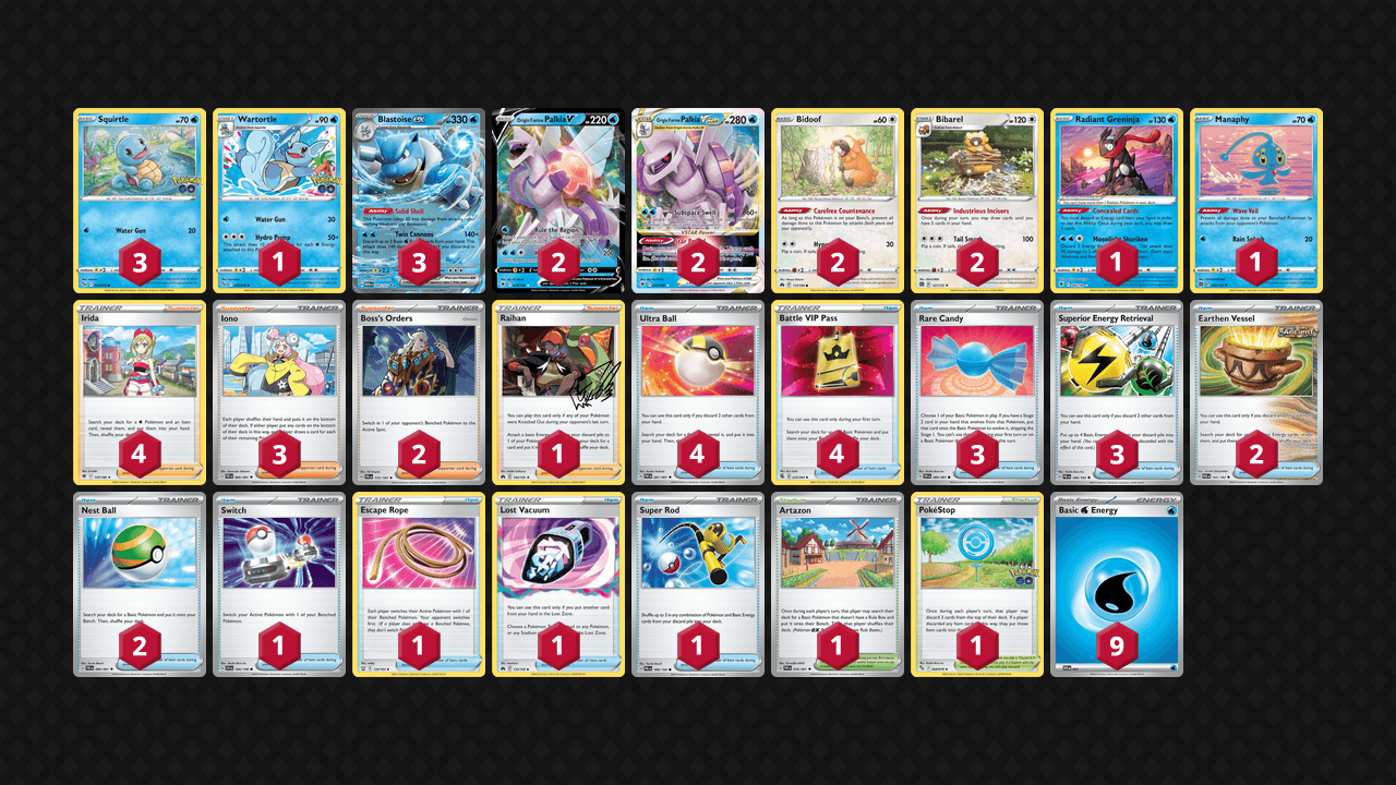 Palkia Blastoise by Bas Raven – Limitless