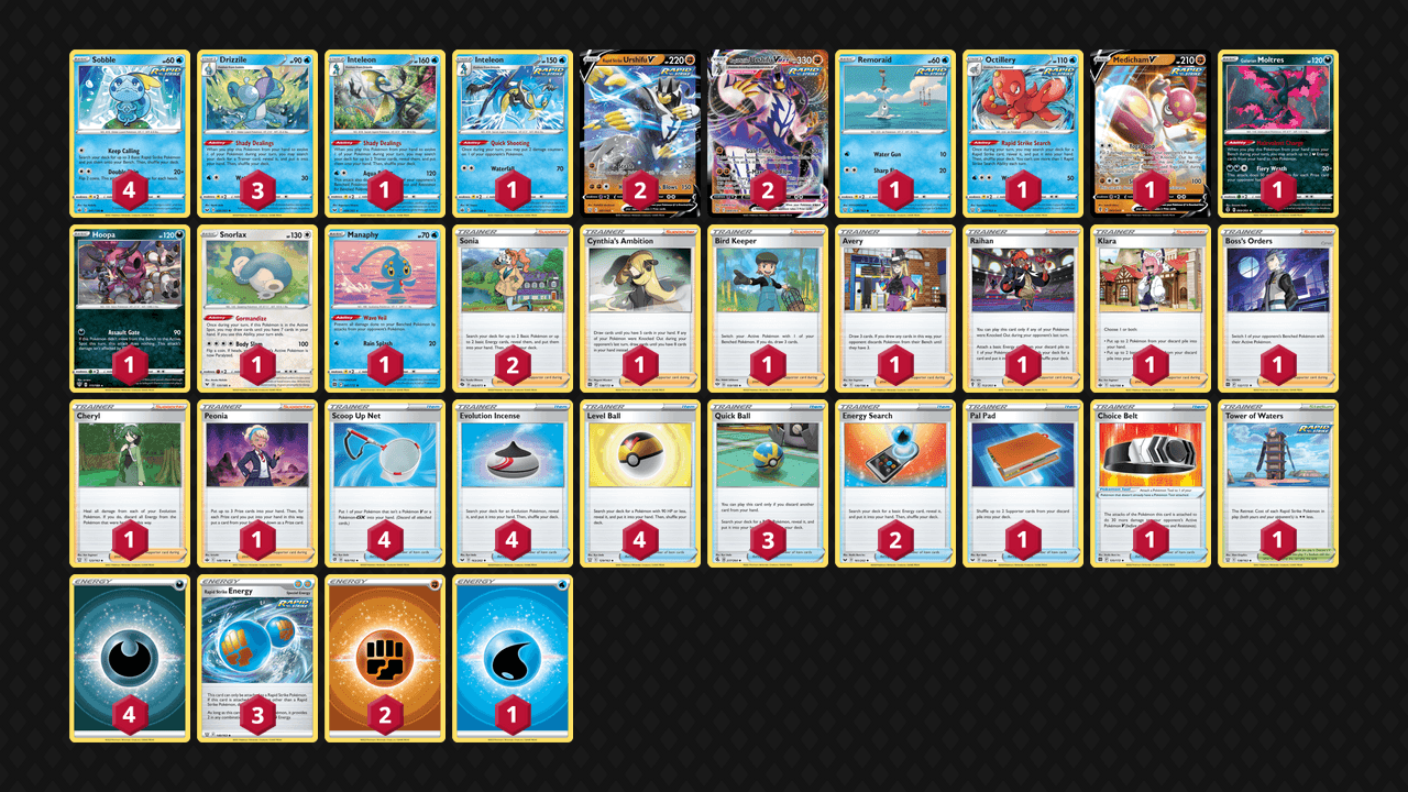 Rapid Strike Urshifu Inteleon by Tord Reklev – Limitless