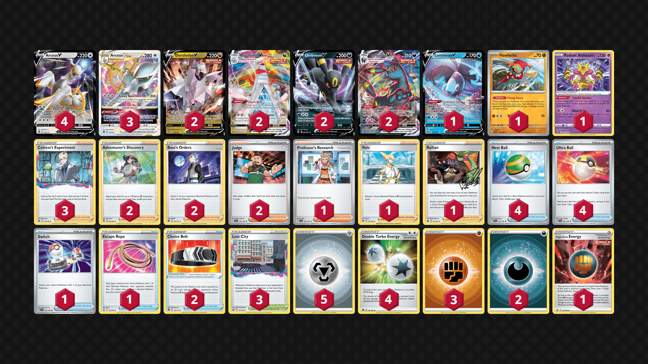 Arceus Duraludon Umbreon by Wyatt York – Limitless